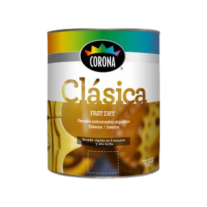 Anticorrosivo Fastdry Corona Clasica Color Aluminio ¼ 9513 | ElBaratillo