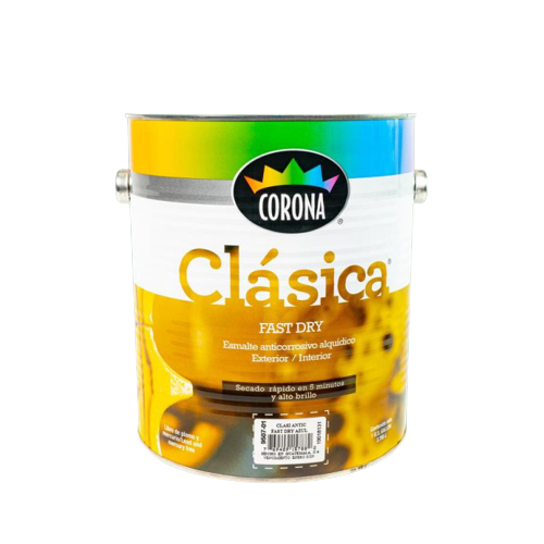 Anticorrosivo Fastdry Corona Clasica Color Verde ¼ | ElBaratillo