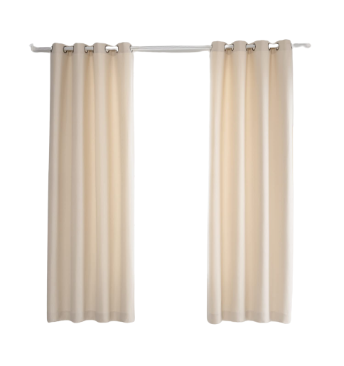 Cortina Para Ventana Crema 55x102 Plg Palm Springs Homes 770-A2100122 ...