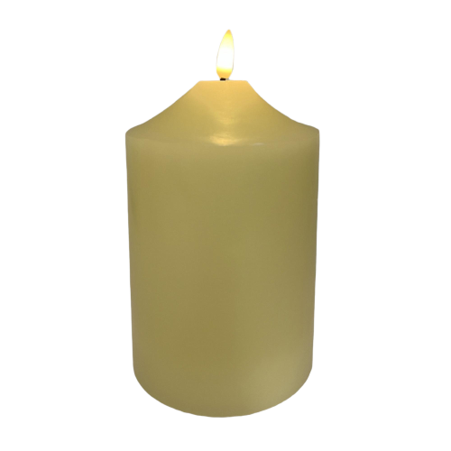 Vela De Cera Con Luz A Bateria12X10X10 Cm Concepts 415-690008 | ElBaratillo