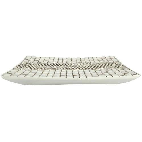 Plato Decorativo Rectangular Beige 28X15X28 Cm Concepts 440-011909 ...