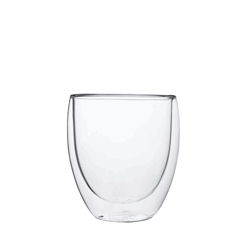 Vasos De Vidrio Doble Pared 310Ml 2 Pzas KHC 48671 | ElBaratillo