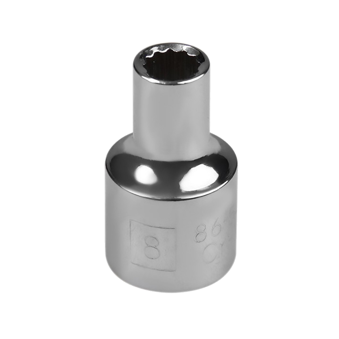 Cubo Estandar 12 Pto De 8mm Mando 1/2 Plg Stanley 4-86-540 | ElBaratillo