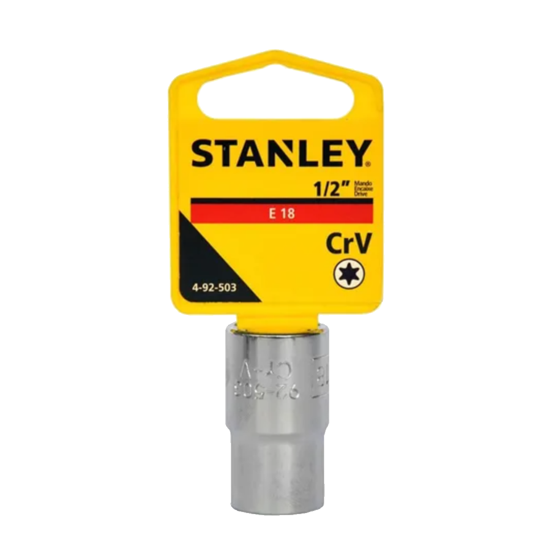 Cubo Hembra Tipo Torx E18 Mando De 1/2 Plg Stanley 4-92-503 | ElBaratillo