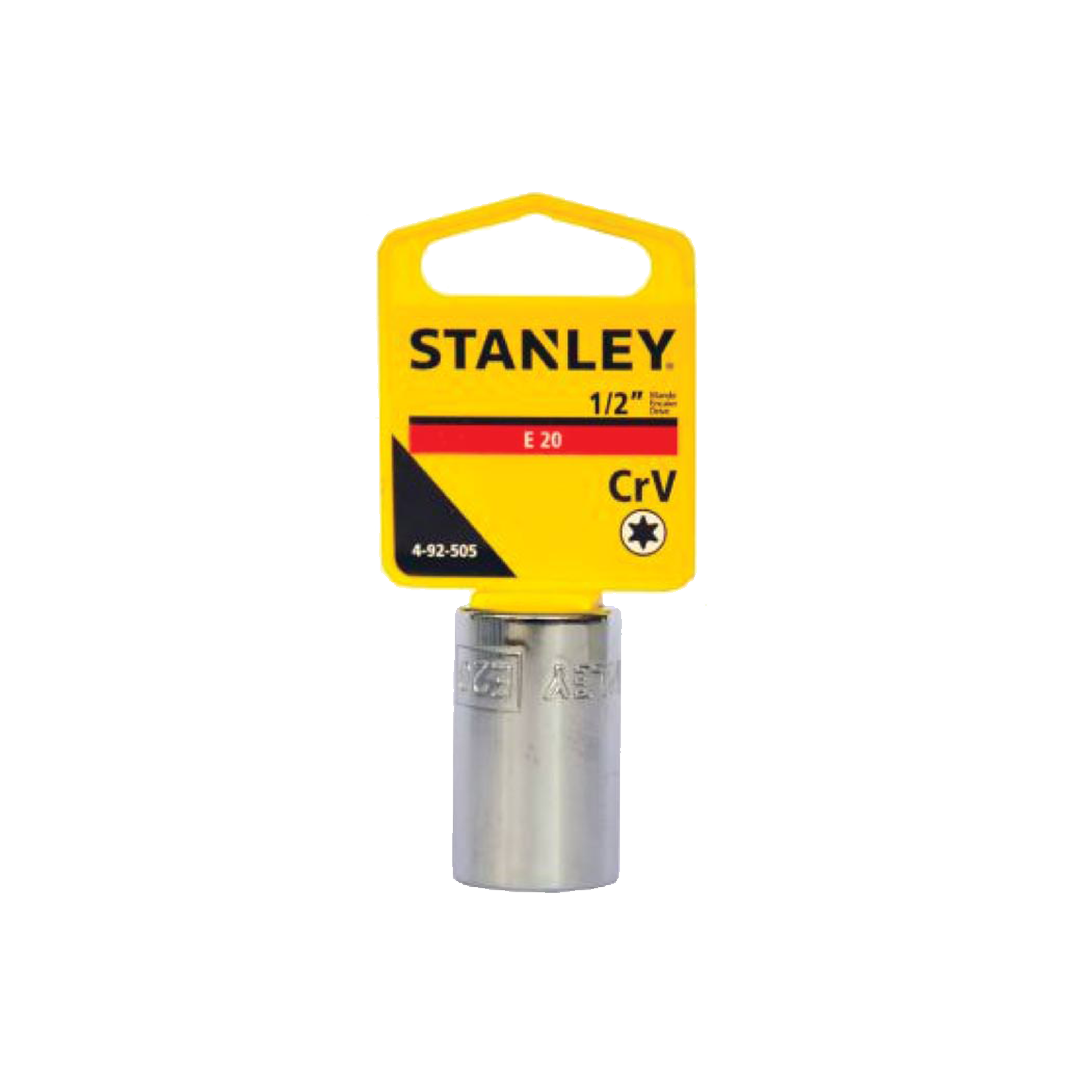 Cubo Hembra Tipo Torx E20 Mando De 1/2 Plg Stanley 4-92-505 | ElBaratillo