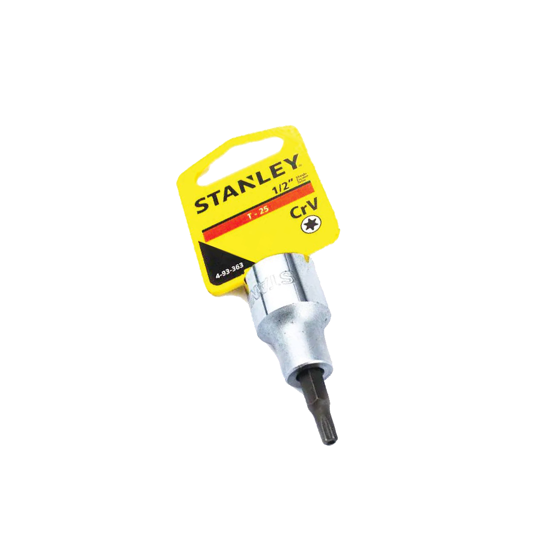 Cubo Hembra Tipo Torx De Seguridad T25S Mando De 1/2 Plg Stanley 4-93 ...