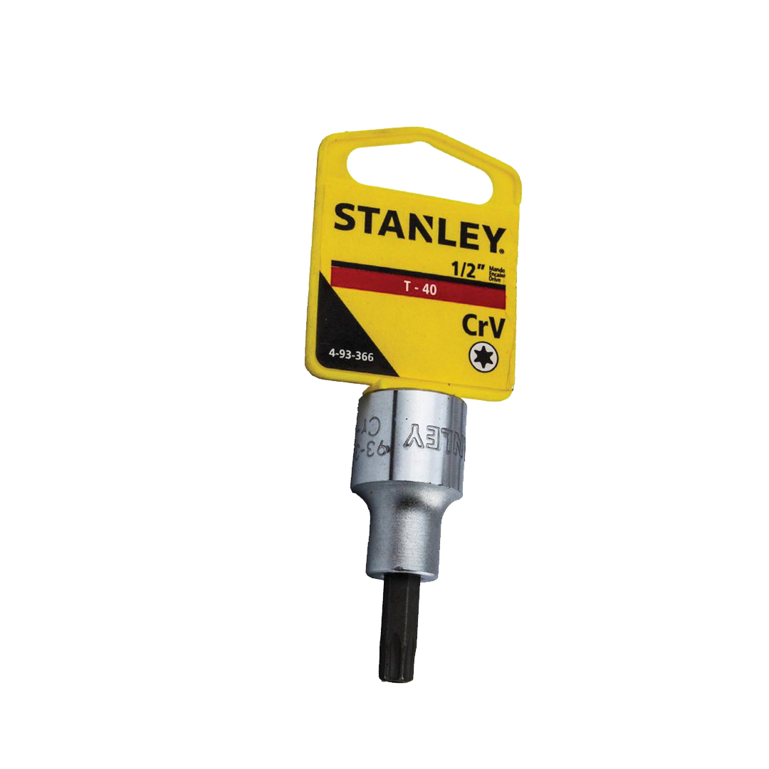 Cubo Hembra Tipo Torx De Seguridad T40S Mando De 1/2 Plg Stanley 4-93 ...
