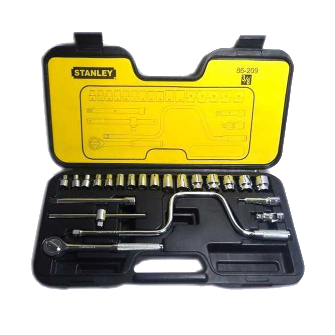 Juego De 23 Cubos En mm Mando De 3/8 Plg Stanley 86-209 | ElBaratillo