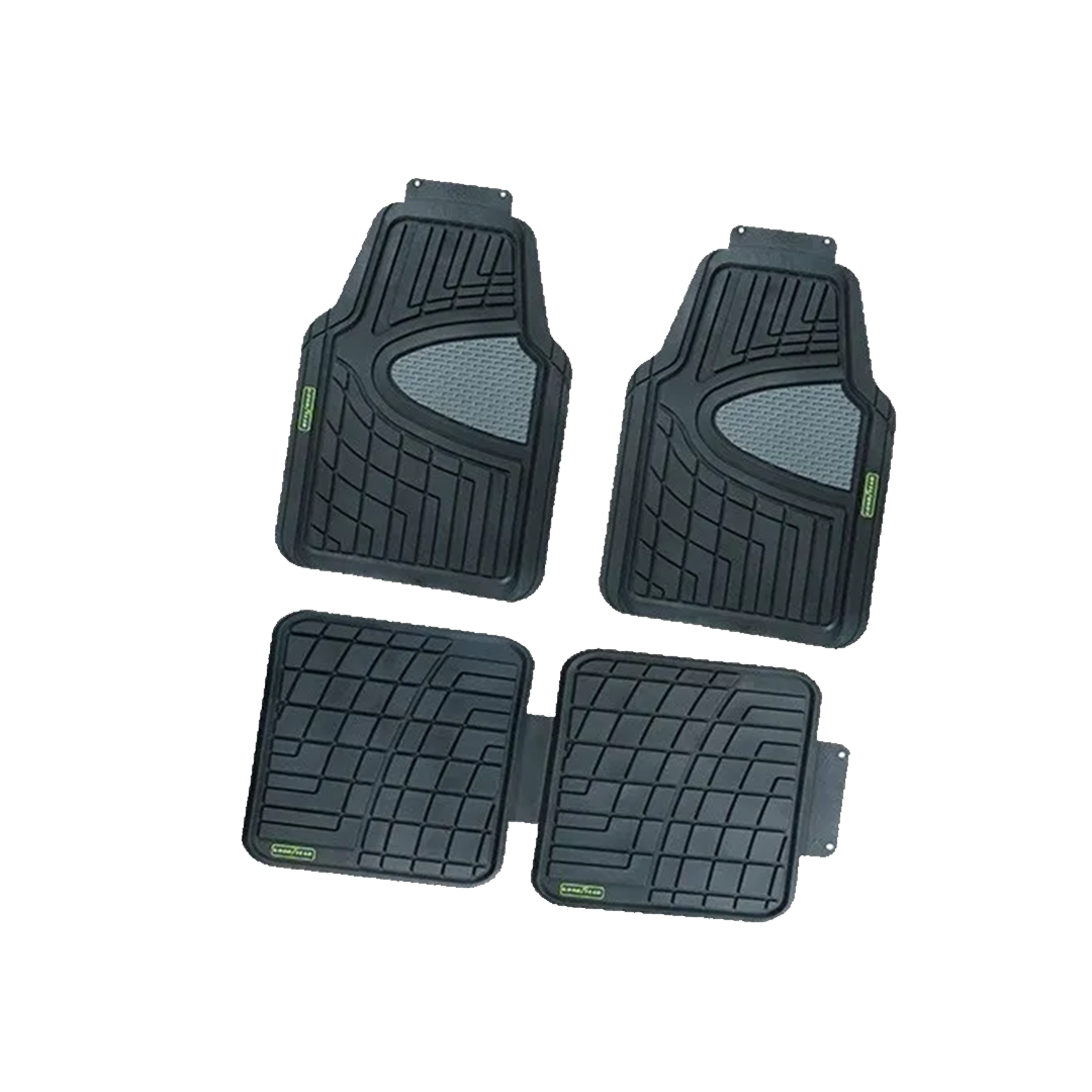 Alfombra Para Auto Set De 4 Piezas Negro/Gris Goodyear 991-90134527 ...