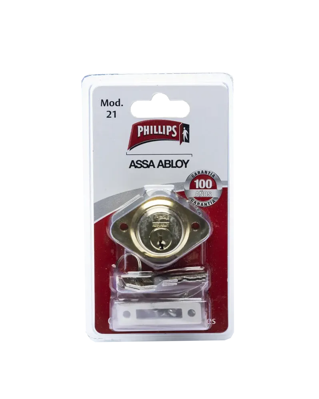 Llavin Para Muebles Mod 130 Cromo Phillips MX2427 | ElBaratillo