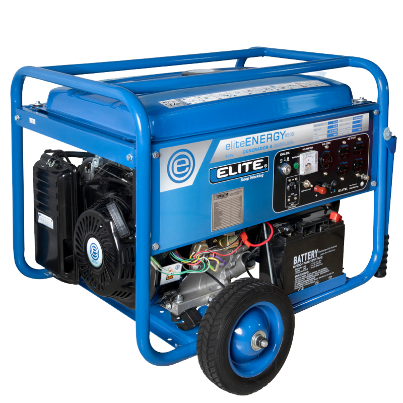 Generador Electrico A Gasolina De 6500w 110/220v Elite 2G65 4 TIEMPOS ...
