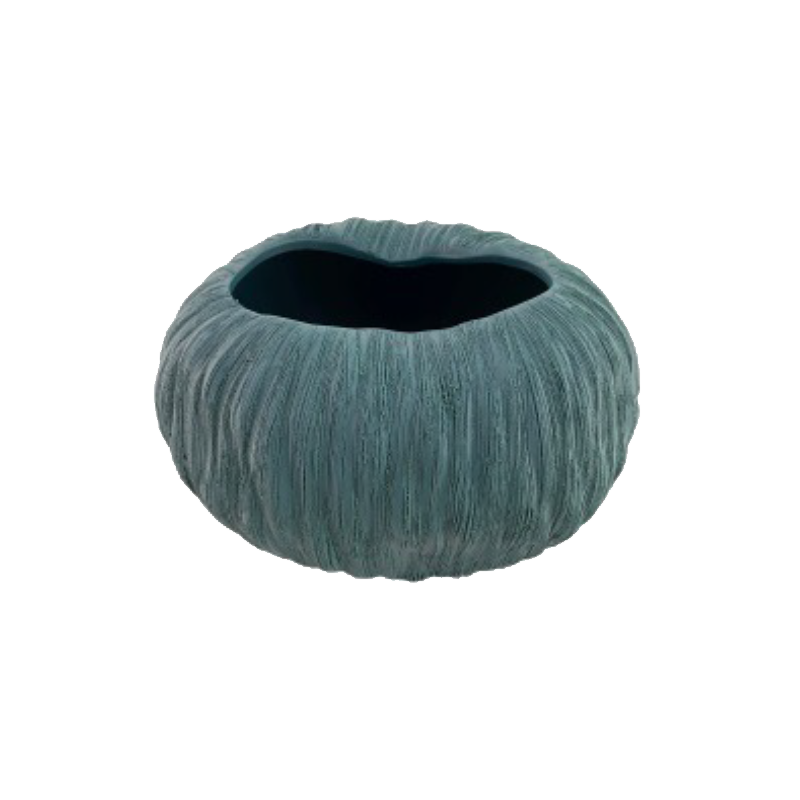 Florero Decorativo Color Azul 22X17X13.5CM 442-48654 | ElBaratillo