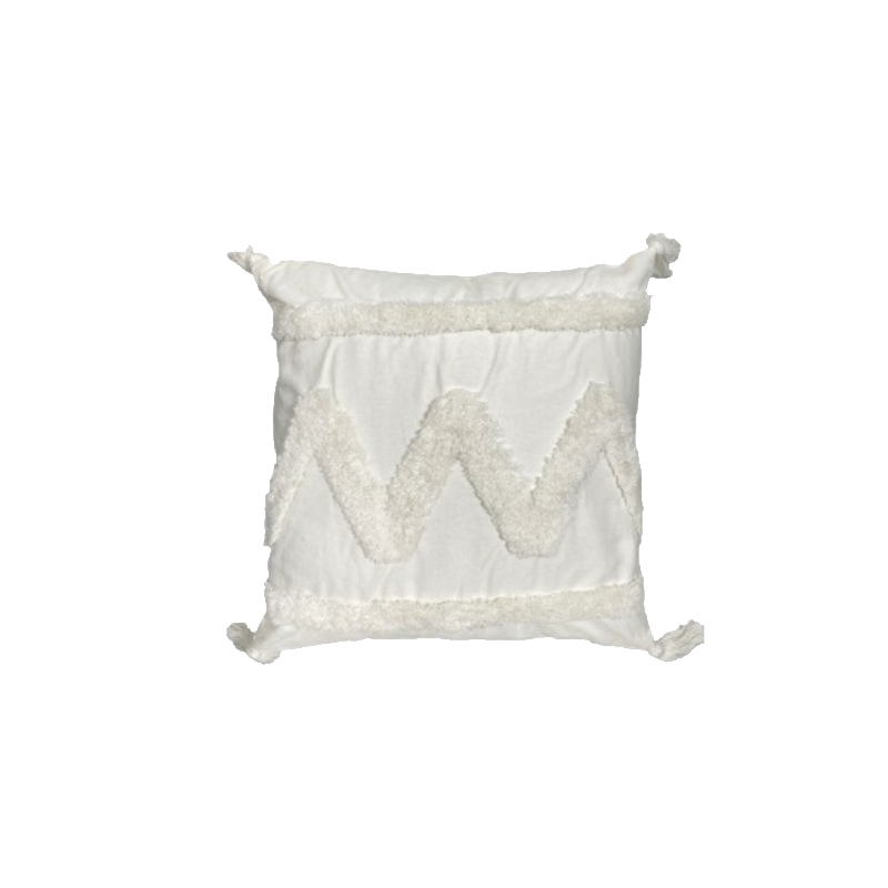 Cojin Decoratico Color Blanco 45X45XCM 449-258268 | ElBaratillo