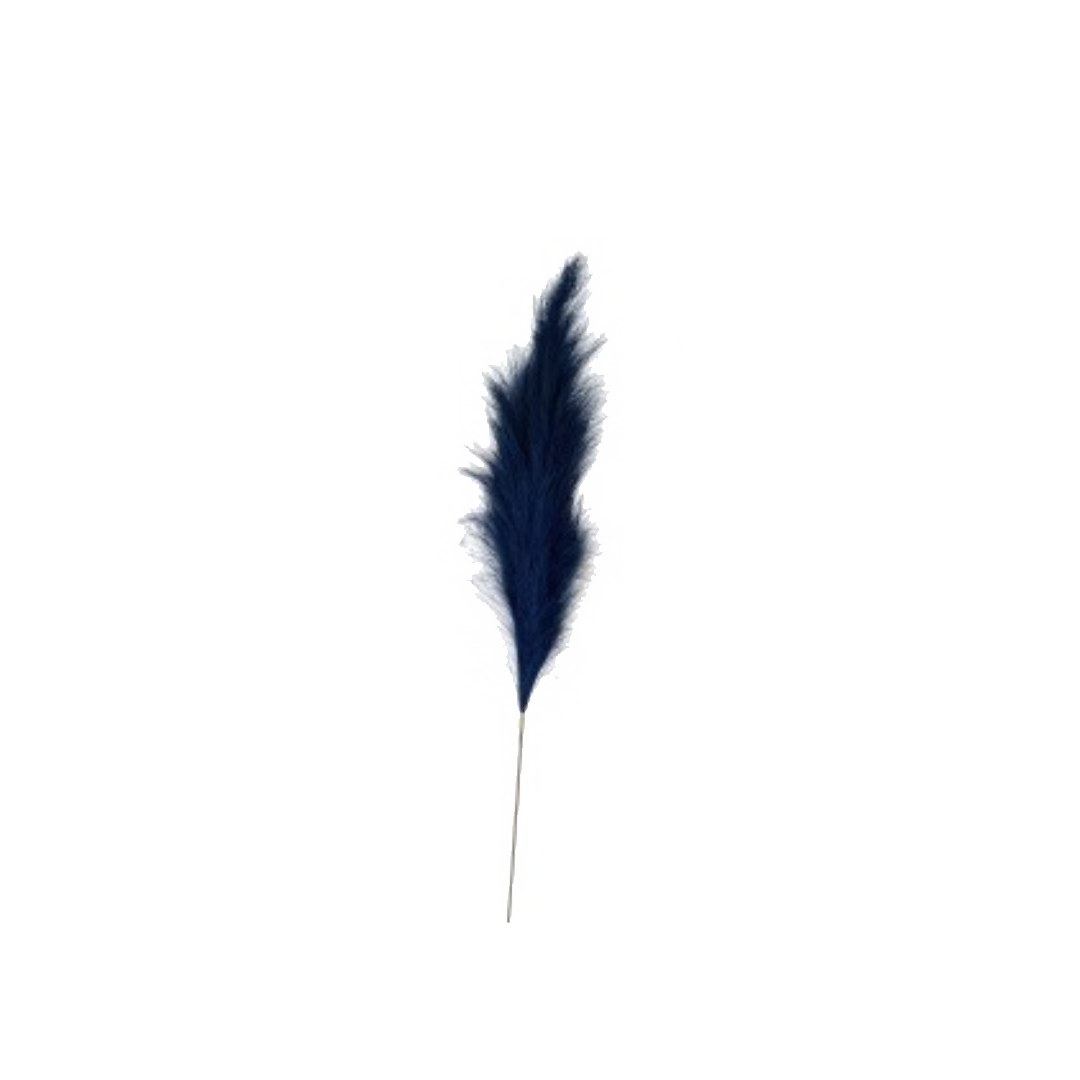 Pluma Decorativa Color Azul 109Cm 140-1300895 | ElBaratillo